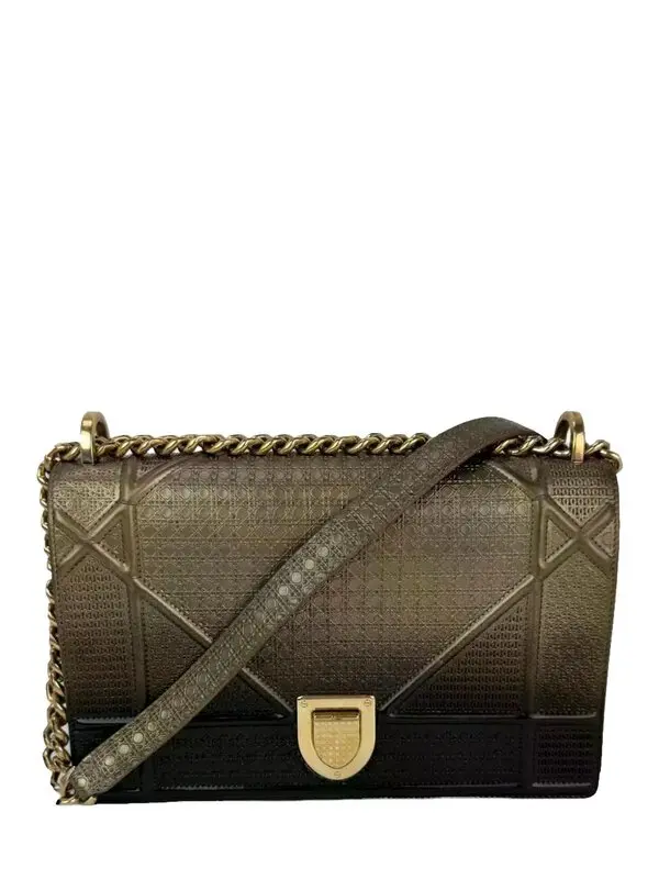 Dior Diorama Cannage Cross-body Bag - Brown
