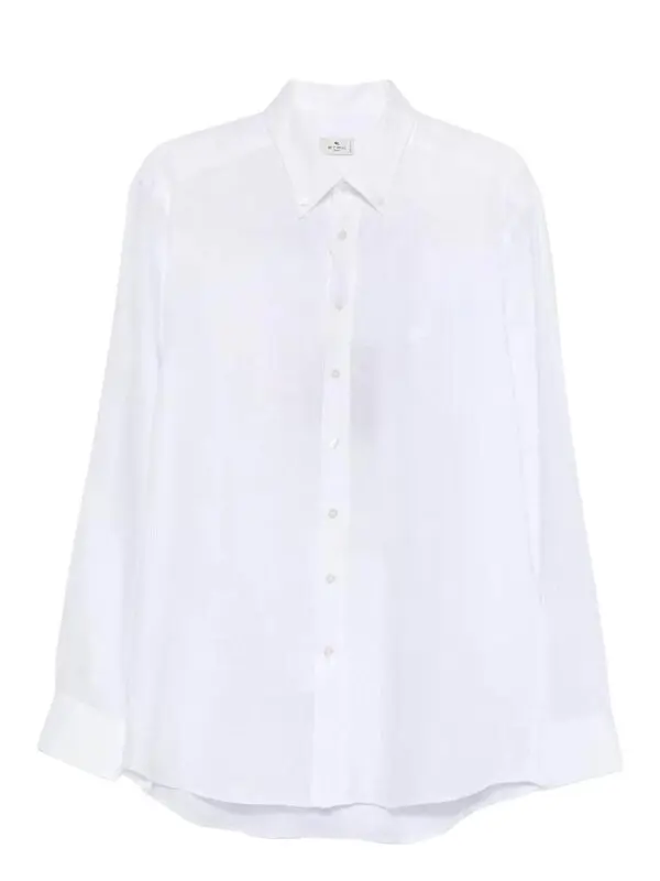 Etro Buttoned Long-sleeve Shirt - White