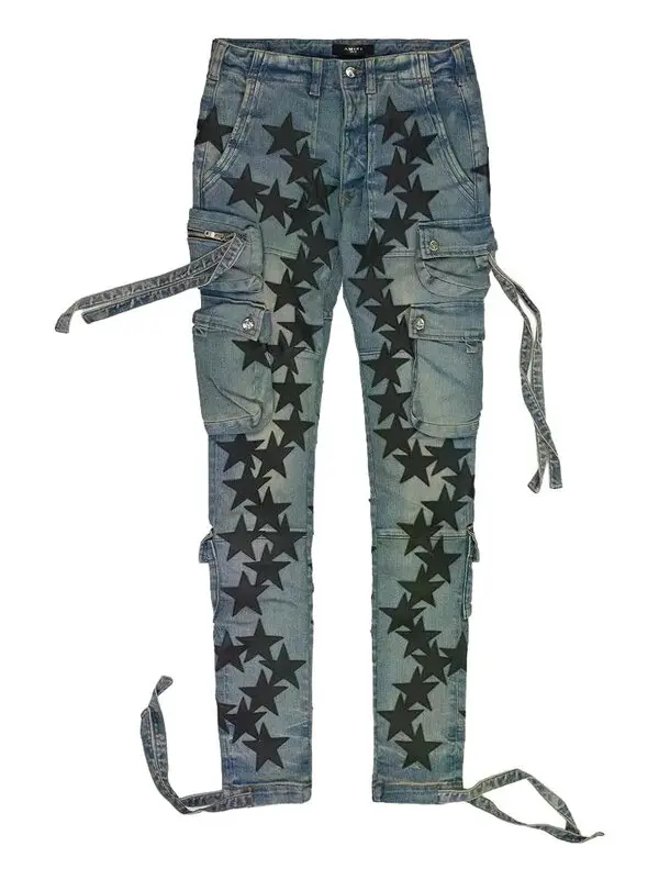 Amiri Chemist Star Tactical Jeans - Blue