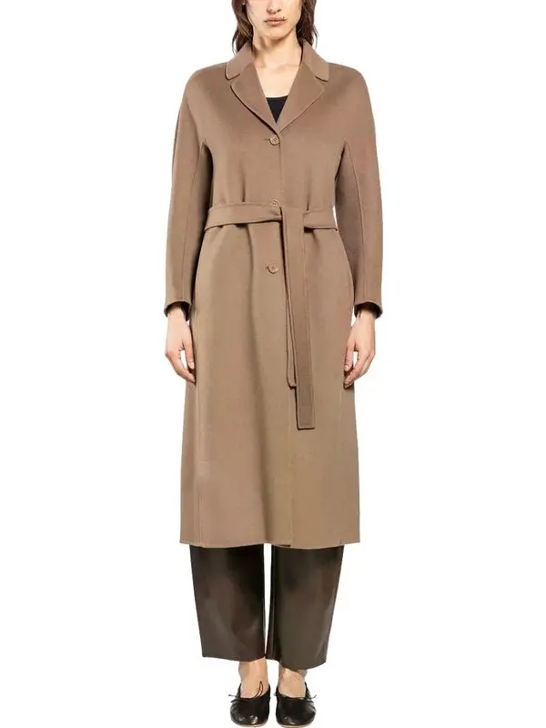 Max Mara Flared Coat - Brown