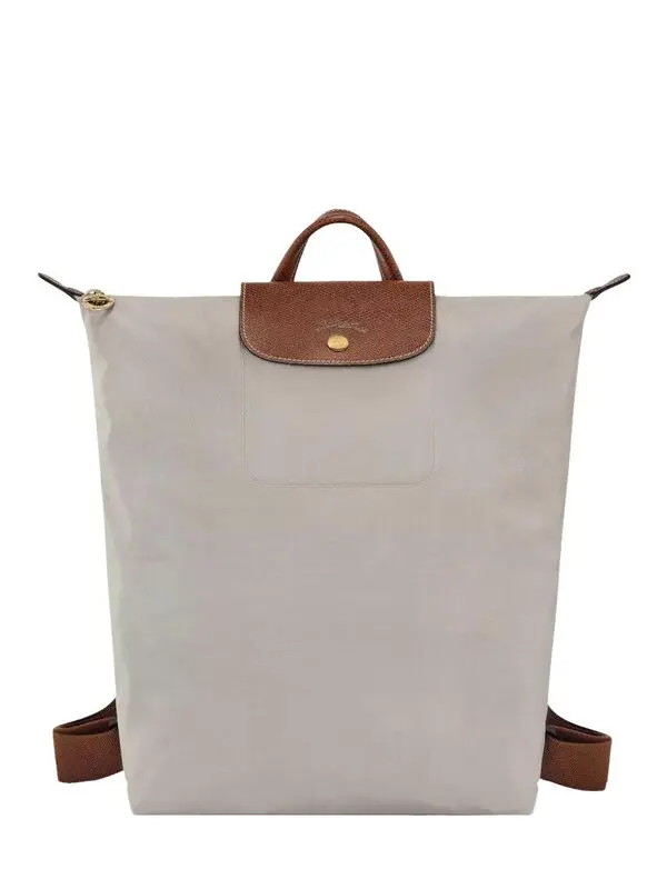 Longchamp Le Pliage Front-flap Backpack - Neutrals