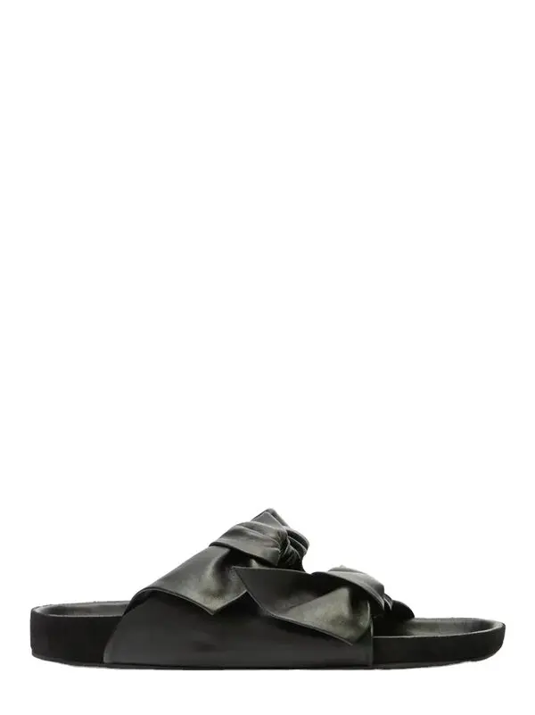 Isabel Marant Lennyo Bow Sandals - Black