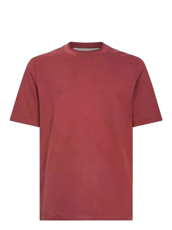Brunello Cucinelli Crew-neck T-shirt - Red