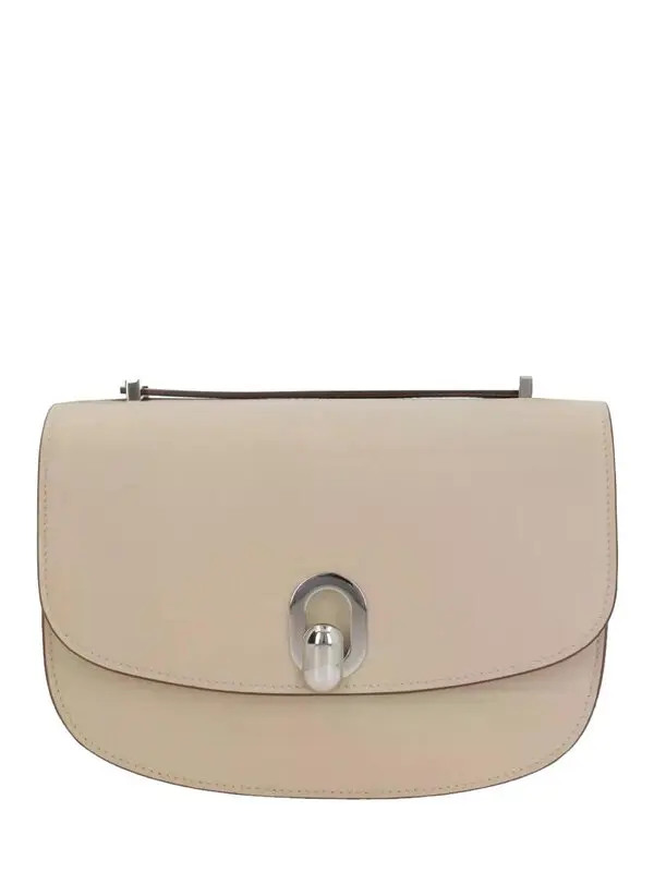 Savette Smooth Tondo Shoulder Bag - Neutrals