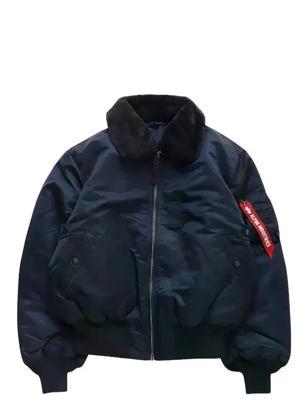 MASTERMIND WORLD X Alpha Industries B-15 Bomber Jacket - Blue