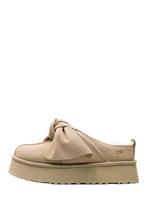 UGG Platform Bow Slip-on Loafers - Neutrals