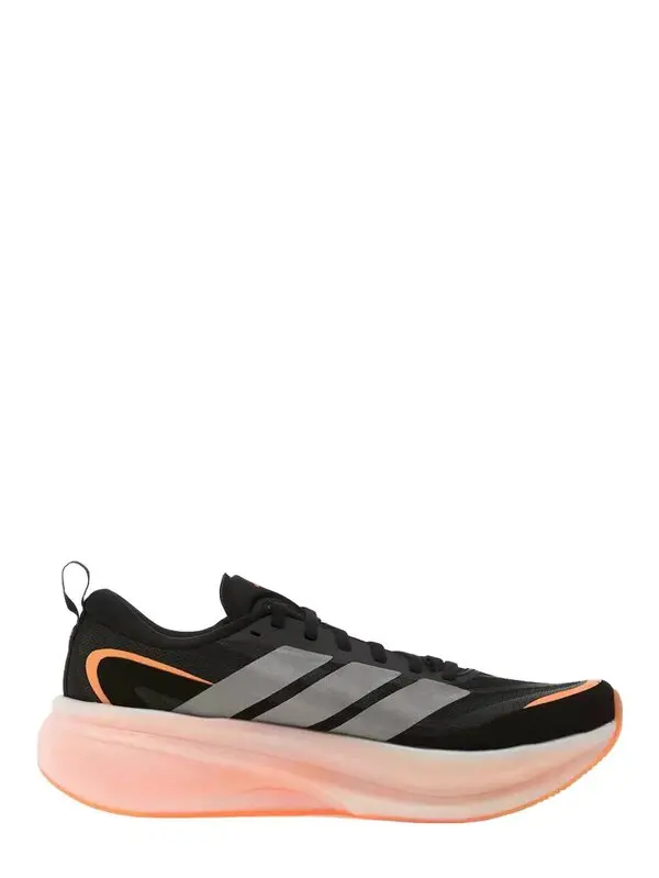 Adidas Supernova Glide Striped Sneakers - Black