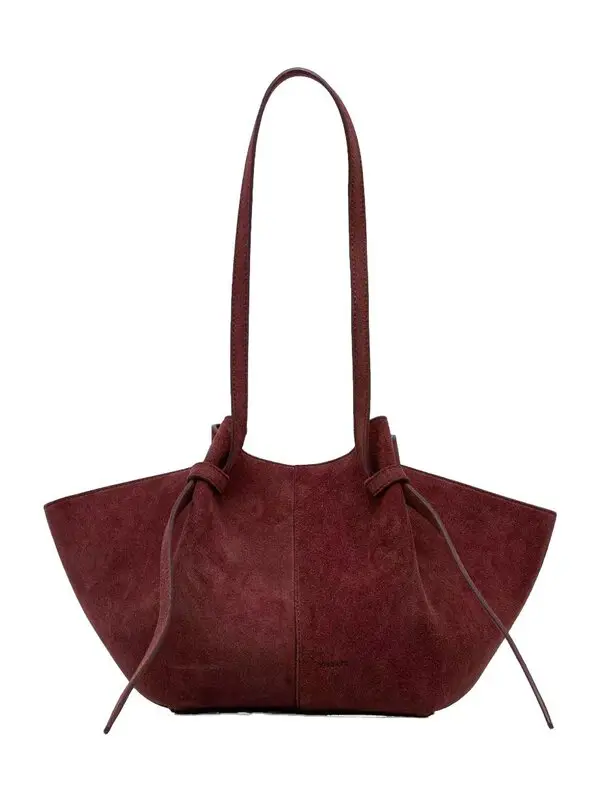 Yuzefi Knot-detail Shoulder Bag - Red