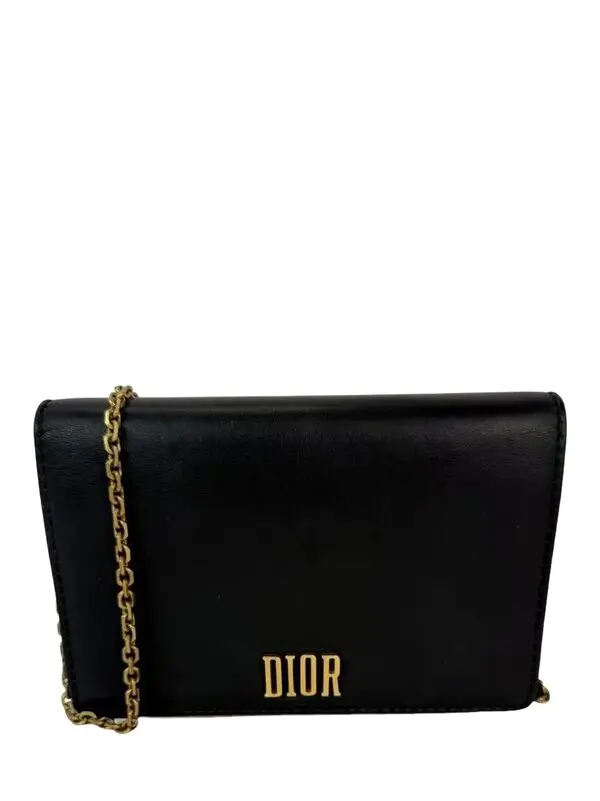 Dior D-fence Croisiere Wallet-on-chain - Black