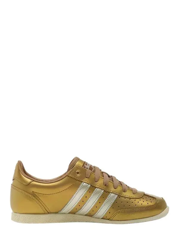 Adidas Japan Perforated Striped Sneakers - Yellow