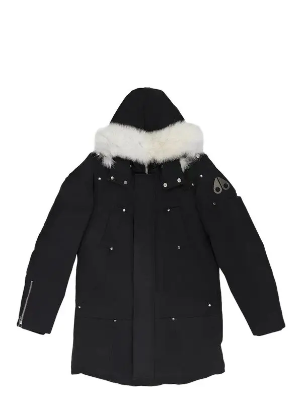 Moose Knuckles Original Stirling Parka Coat - Black
