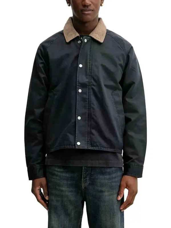 Abercrombie Collared Jacket - Blue