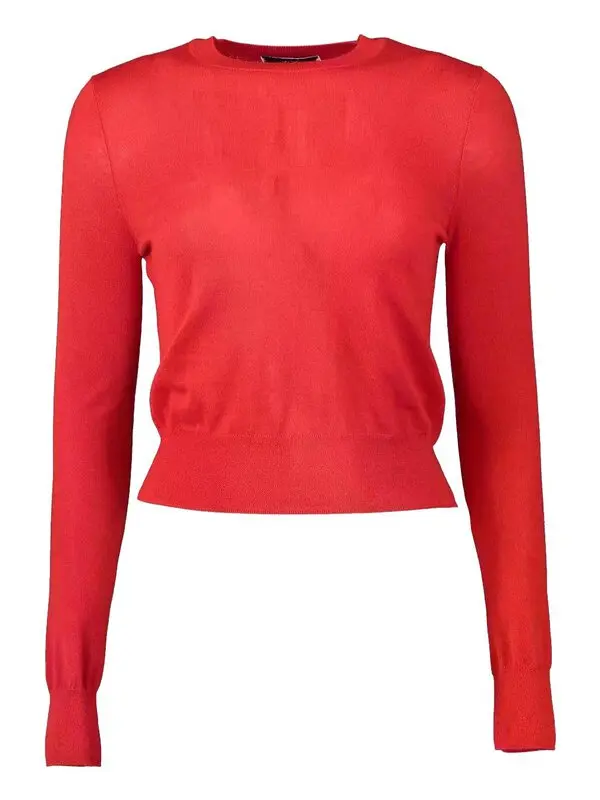 Adam Lippes Ava Fine-knit Jumper - Red