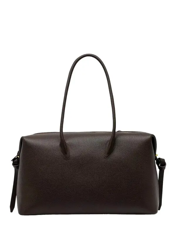 Yuzefi Brioche Knotted Shoulder Bag - Brown