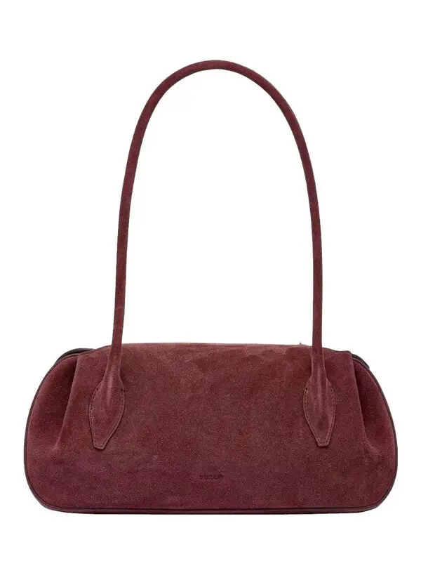 Yuzefi Oyster Shoulder Bag - Red