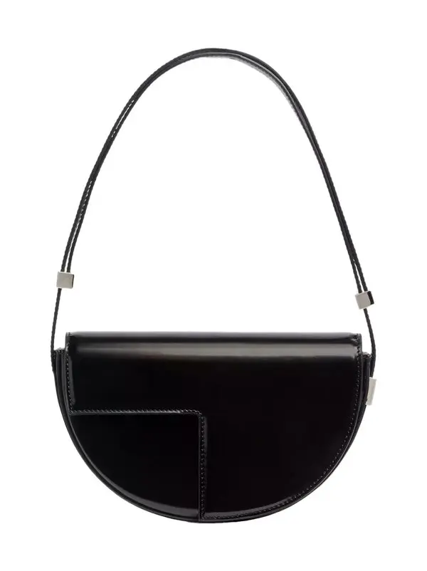 PATOU Le Petit Logo-patch Shoulder Bag - Black