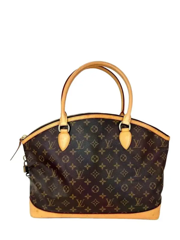 LOUIS VUITTON Lockit Horizontal Tote Bag - Brown
