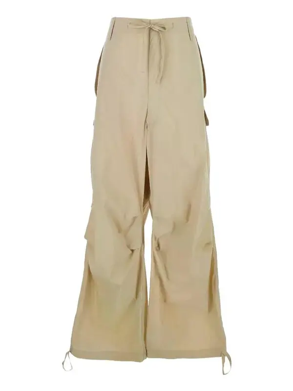 P.a.r.o.s.h Drawstring Cargo Trousers - Neutrals