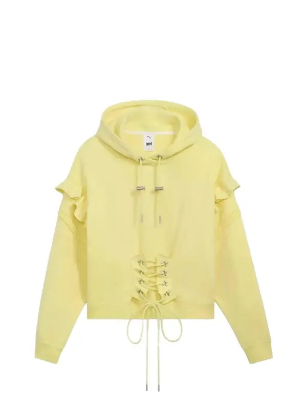 PUMA X Collina Strada Ruffled Hoodie - Yellow