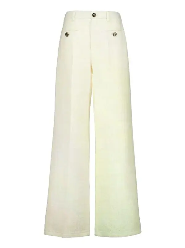 Gucci Button-fastening Trousers - Neutrals
