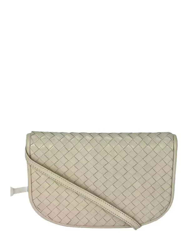 Bottega Veneta Intrecciato-leather Shoulder Bag - Neutrals