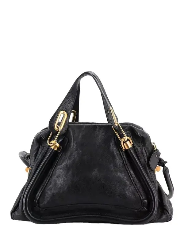 Chloé Paraty Tassel Top Handle Satchel - Black