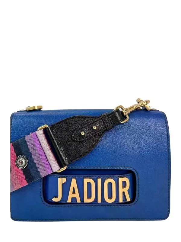 Dior J'adior Leather Crossbody Bag - Blue