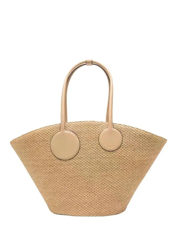 Cult Gaia Jayleen Woven Tote Bag - Neutrals