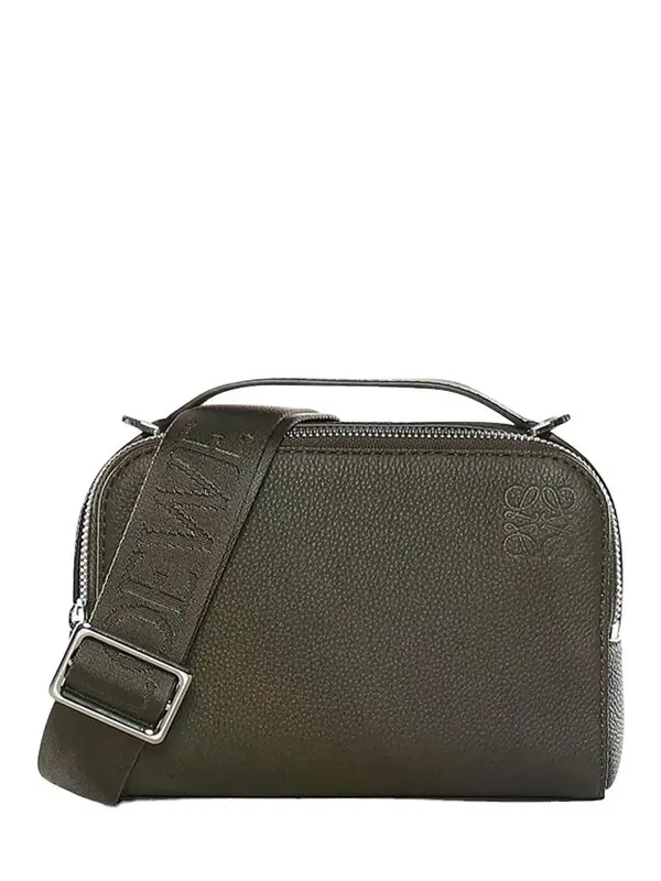 Loewe Mini Zip-fastening Crossbody Bag - Green