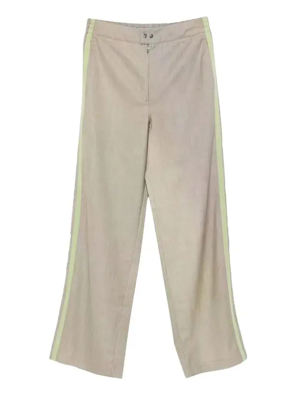 6397 Side Stripe Trousers - Neutrals