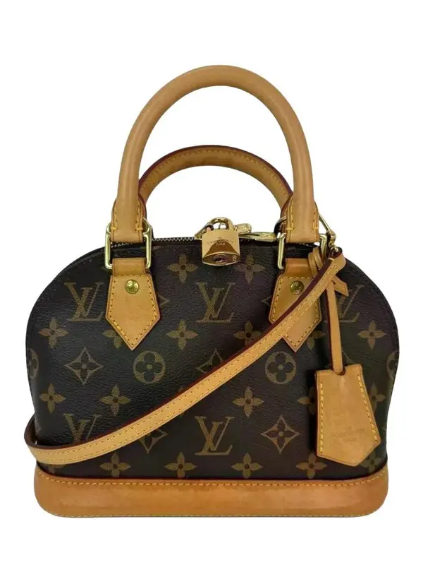 LOUIS VUITTON Alma Bb Crossbody Bag - Brown