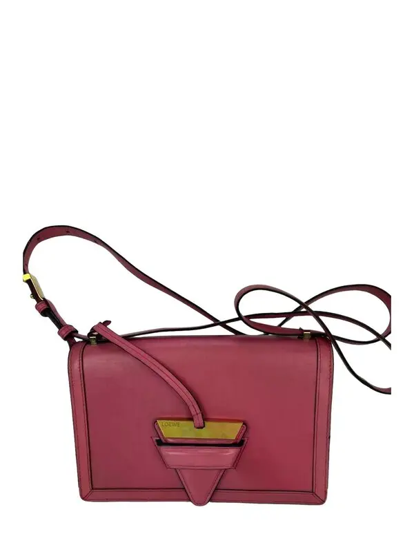 Loewe Medium Barcelona Shoulder Bag - Pink
