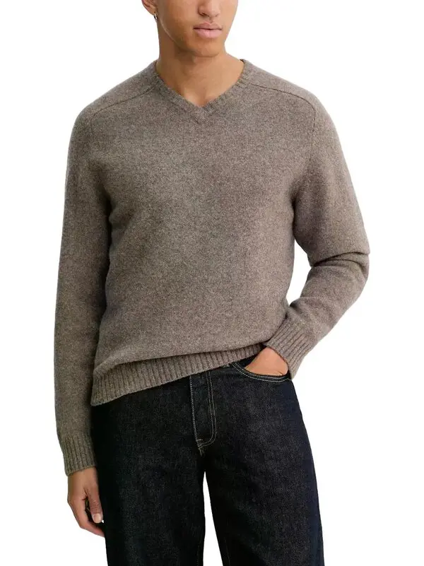 Filippa K V-neck Sweater - Brown
