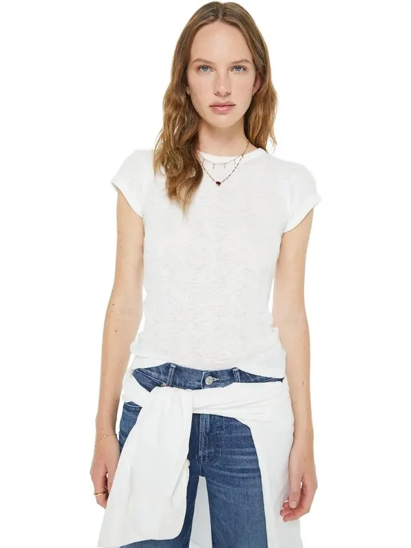 MOTHER The Itty Bitty Ringer Fluff T-shirt - Multi