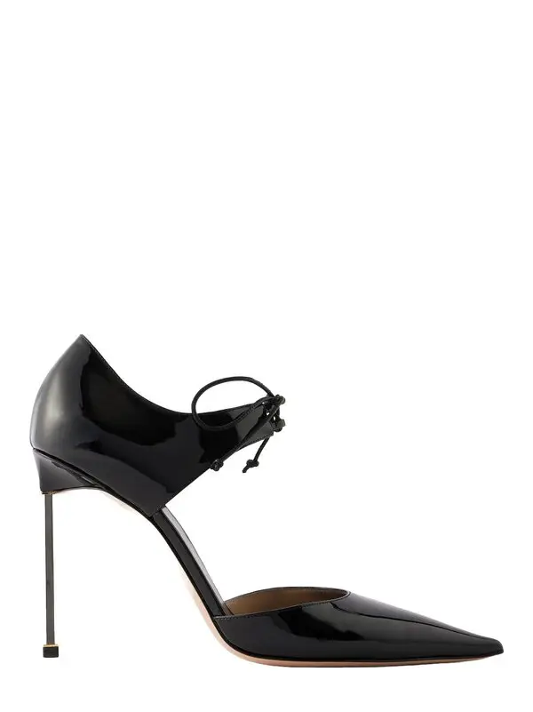 TOM FORD Patent-leather D'orsay Pumps - Black