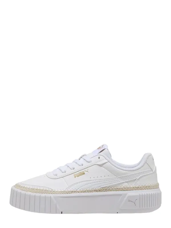 PUMA Carina Mia Espadrille Sneakers - White