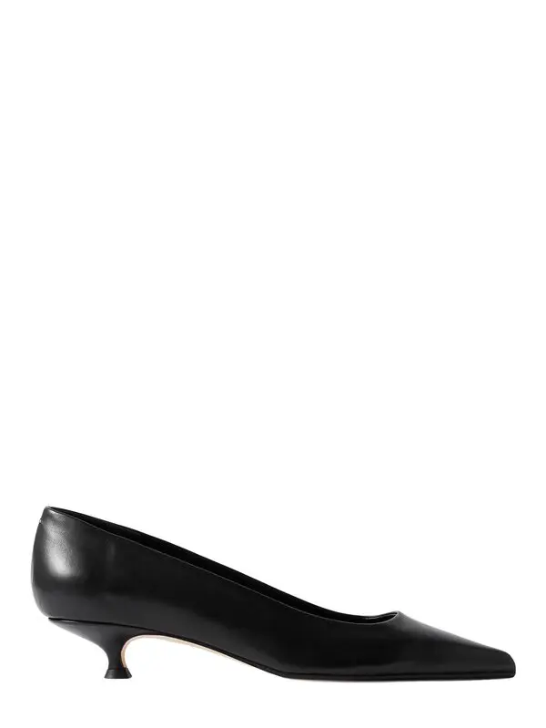 AeydĒ Cari Leather Pumps - Black