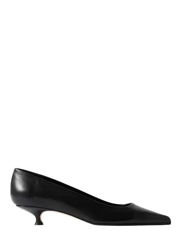 AeydĒ Cari Leather Pumps - Black