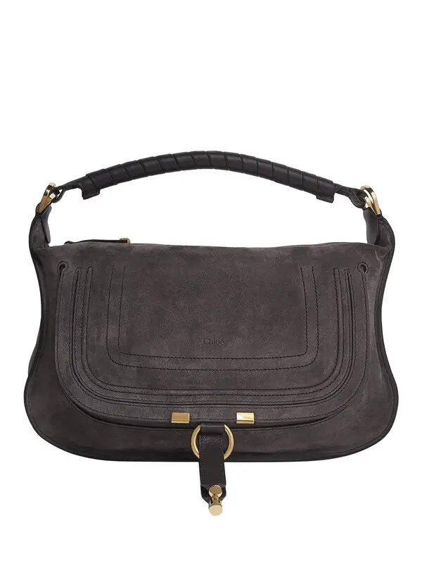 Chloé Small Marcie Shoulder Bag - Brown