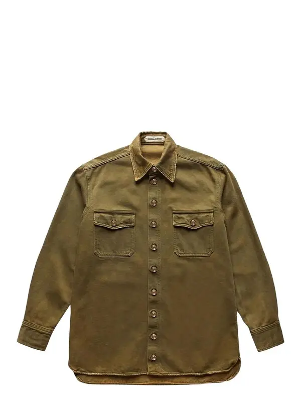 NAMACHEKO Hank Denim Shirt - Green