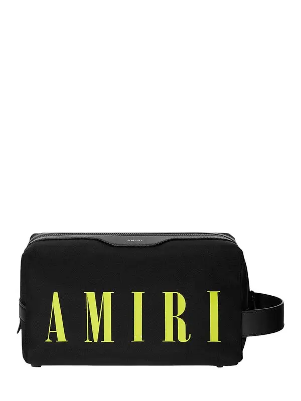 Amiri Nylon Beauty Case - Black