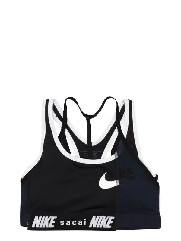 Nike X Sacai Hybrid Padded Bra /navy - Black
