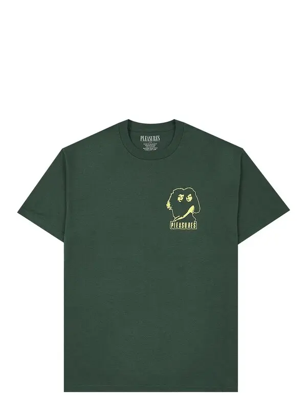 PLEASURES Volume T-shirt - Green