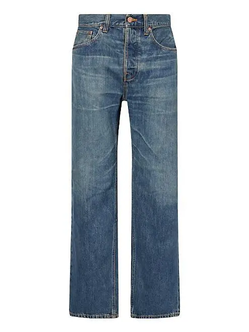 Nudie Jeans Tuff Tony Wide-leg Jeans - Thriller Tracks