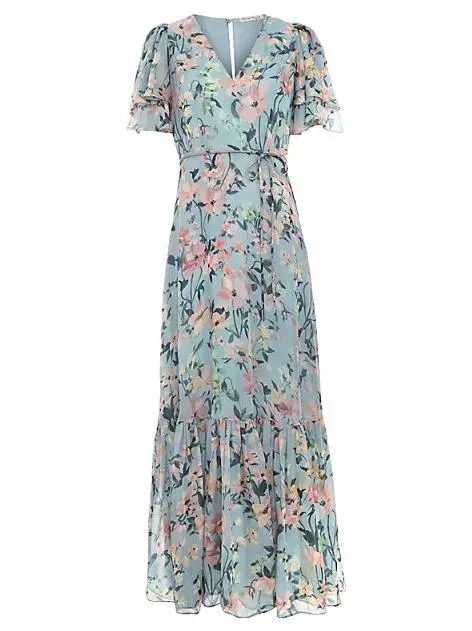PHASE EIGHT Floral-print Woven Midi Dress - Multi