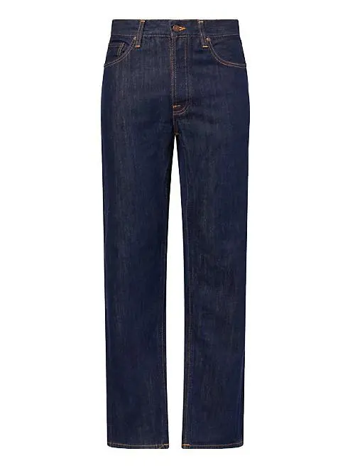 Nudie Jeans Rad Rufus Straight-leg Denim Jeans - Blue One Wash