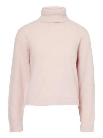 Paige Viviana Brushed Wool-blend Knitted Jumper - Blush Pink