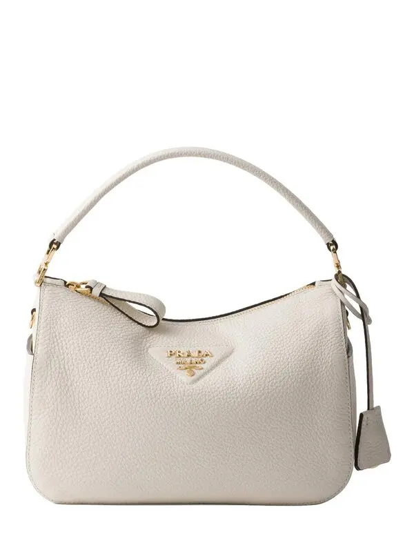 Prada Small Leather Bag - White