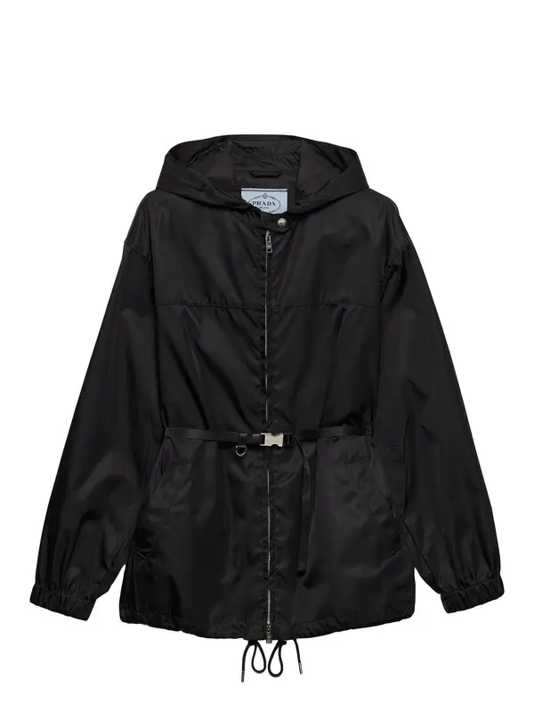 Prada Re-nylon Blouson Jacket - Black