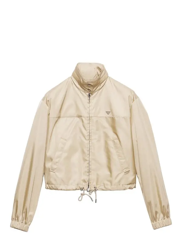 Prada Re-nylon Blouson Jacket - Neutral